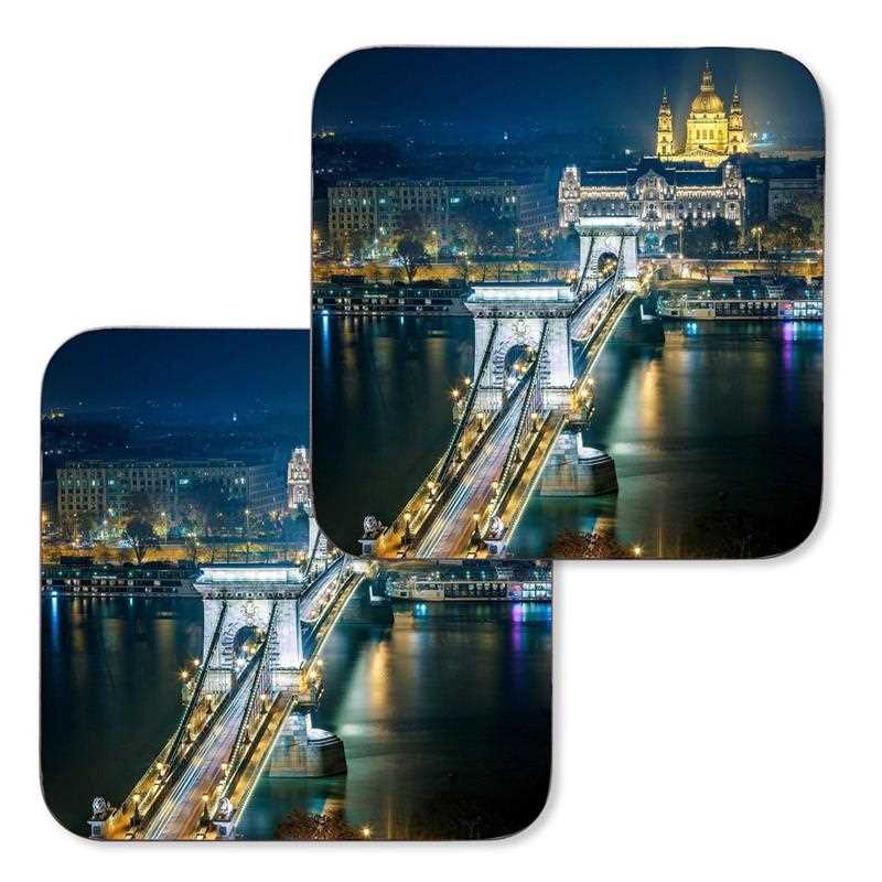 Budapest 11 poháralátét - 2 db - eMAG.hu