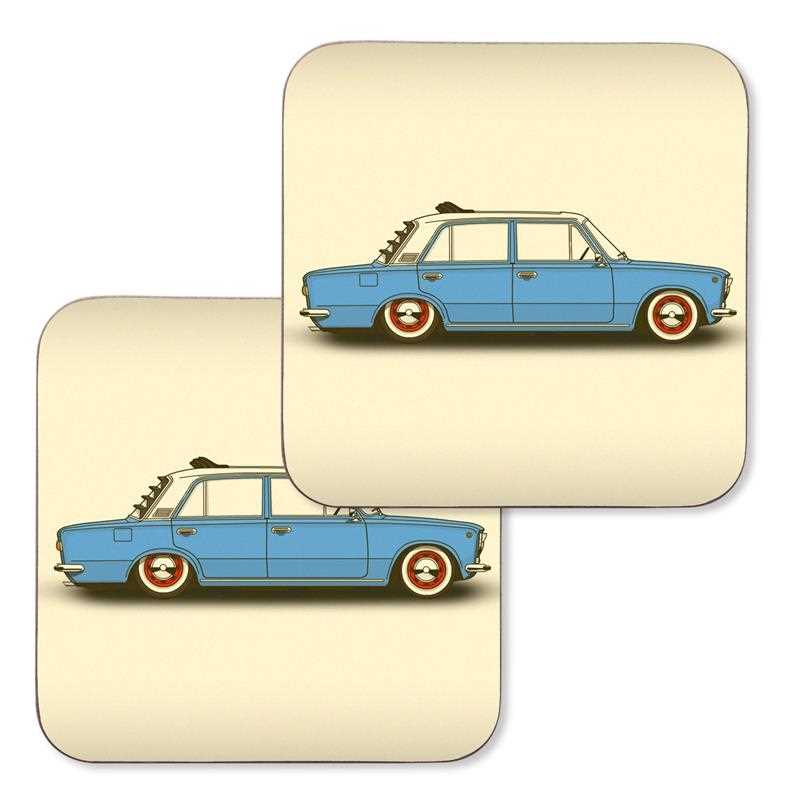 Lada 10 poháralátét - 2 db - eMAG.hu