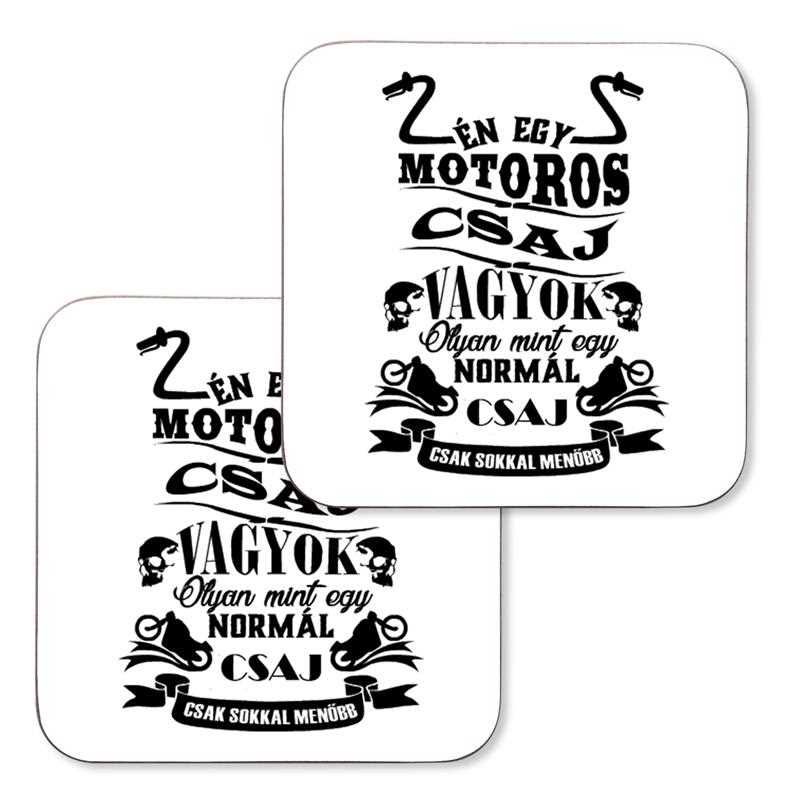 Motoros csaj 1 poháralátét - 2 db - eMAG.hu