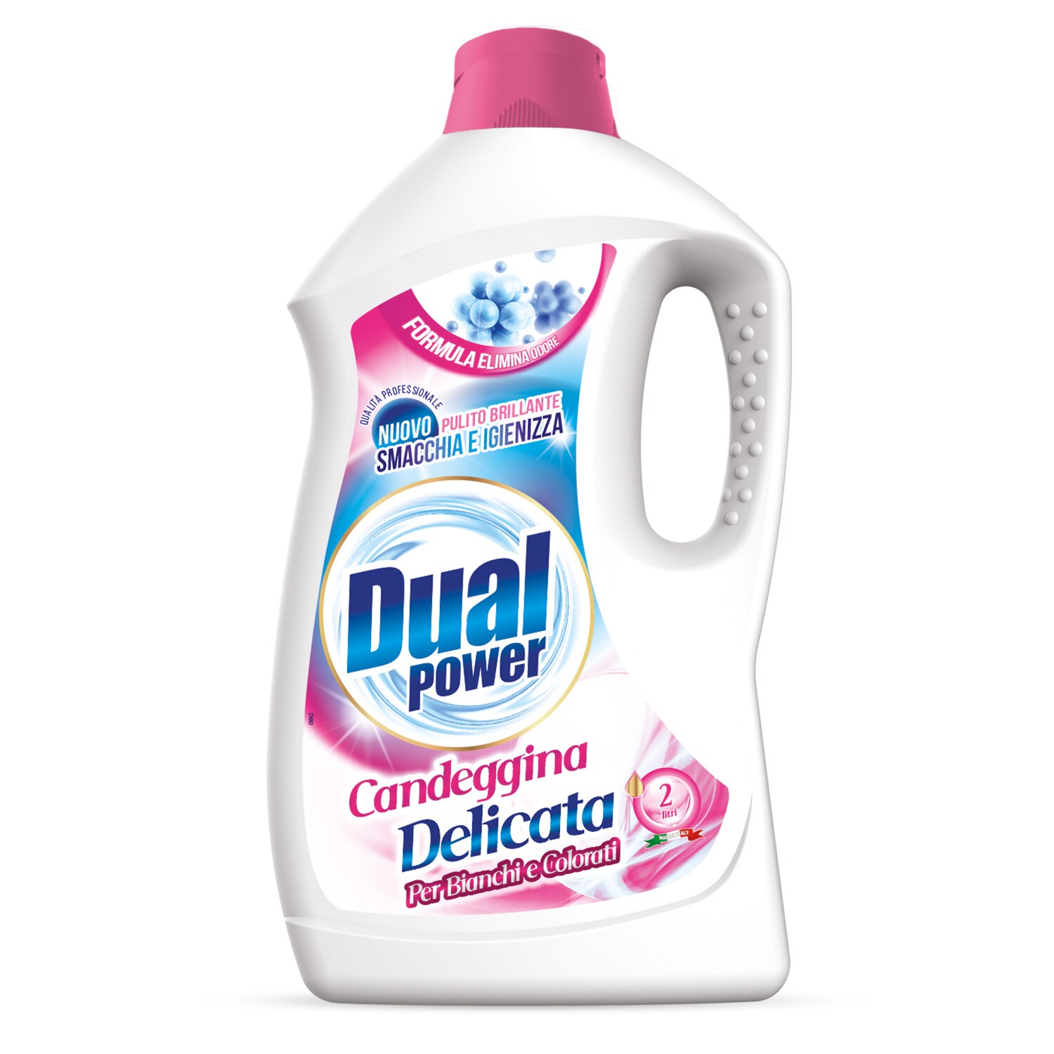 Inalbitor pentru rufe albe si colorate, Dual Power Lavatrice Candeggina ...