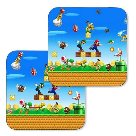 Super Mario 16 poháralátét - 2 db - eMAG.hu