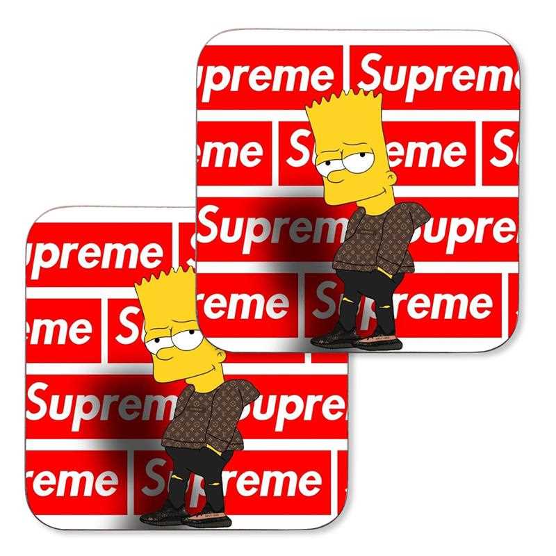 Supreme Bart Simpson 40 poháralátét - 2 db - eMAG.hu