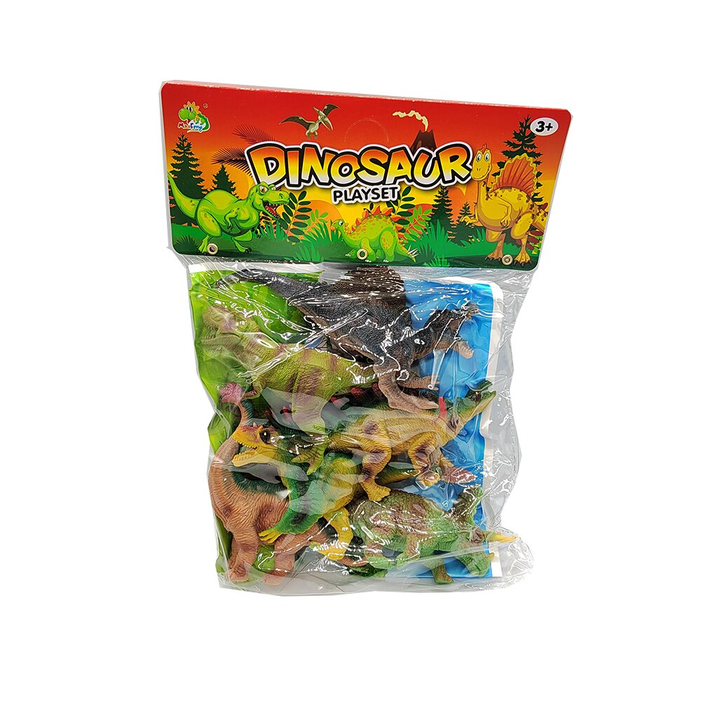 Set figurine animale preistorice, Dinosaur Playset, 7 bucati - eMAG.ro