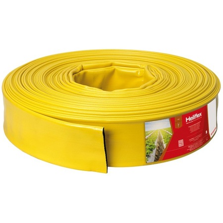 Маркуч за източване 50 м Heliflex Agroflat SL, Плосък, Диаметър 1-1/2 ...