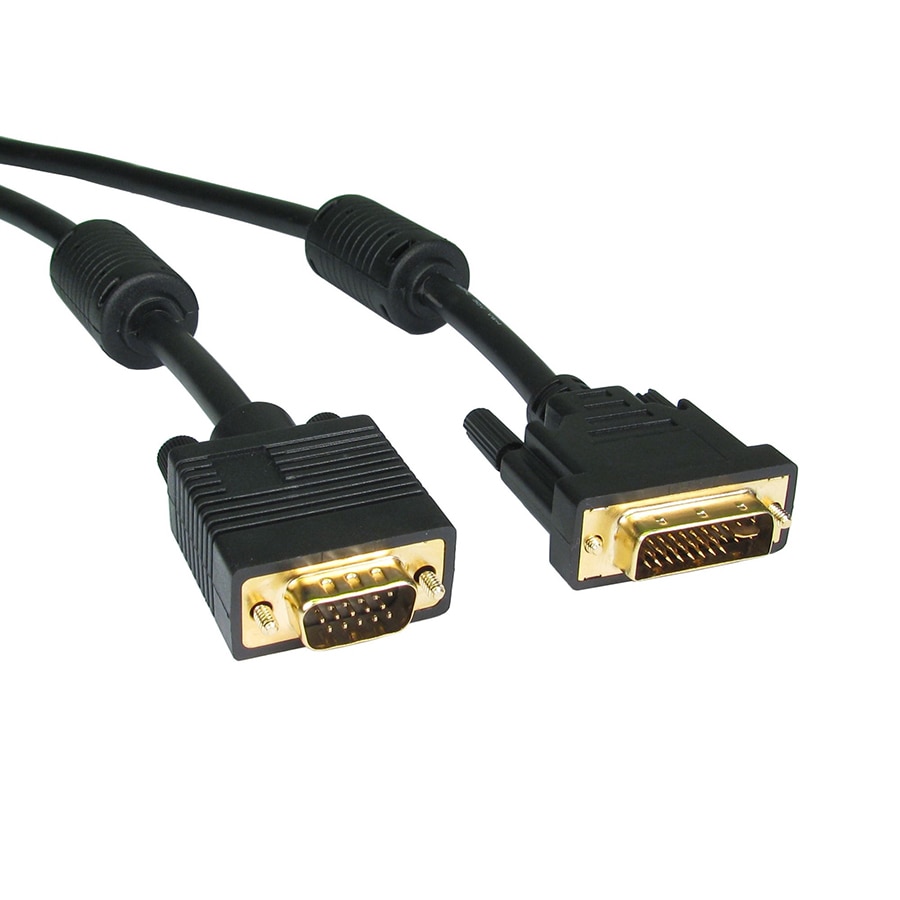 Cablu CIMUTO DVI - VGA 1.5 metri, dublu ecranat, mufe aurite - eMAG.ro