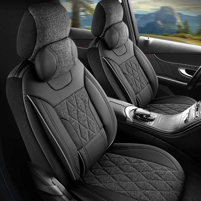 Set Huse scaune Marmaris Gri - pentru Dacia Duster II (2018-2022) - eMAG.ro