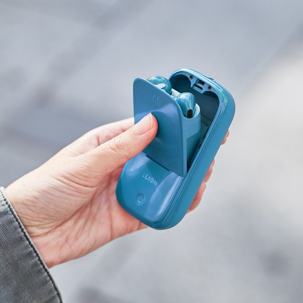 Casti audio wireless Blue cu boxa - eMAG.ro