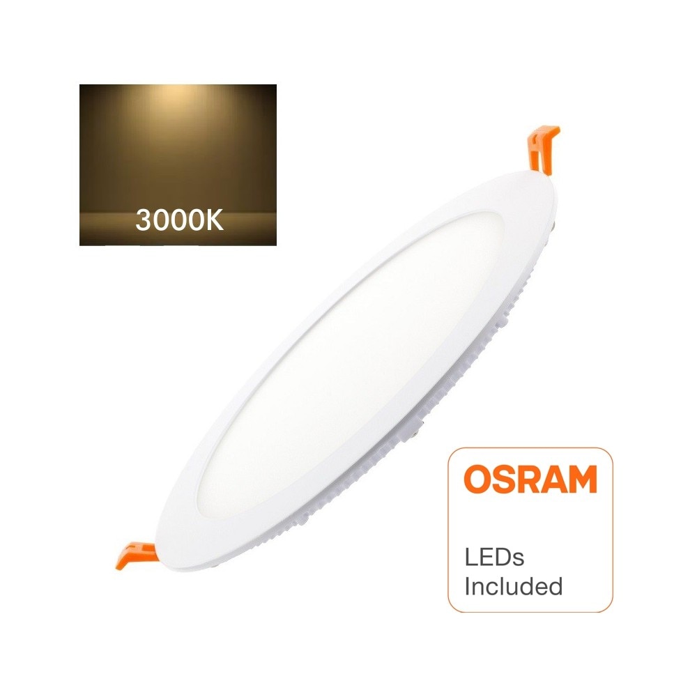 Spot LED, Osram, Rotund, 2200 Lm, 20 W, 22,5 x 3,5 x 20,5 cm, 3000 K ...