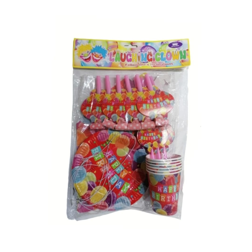 Set 36 Accesorii pentru Petrecerea Copiilor, Baloane Colorate, Party ...