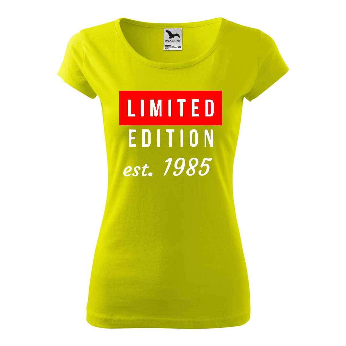 Tricou femei personalizat, verde, Limited edition 1985, 3XL - eMAG.ro