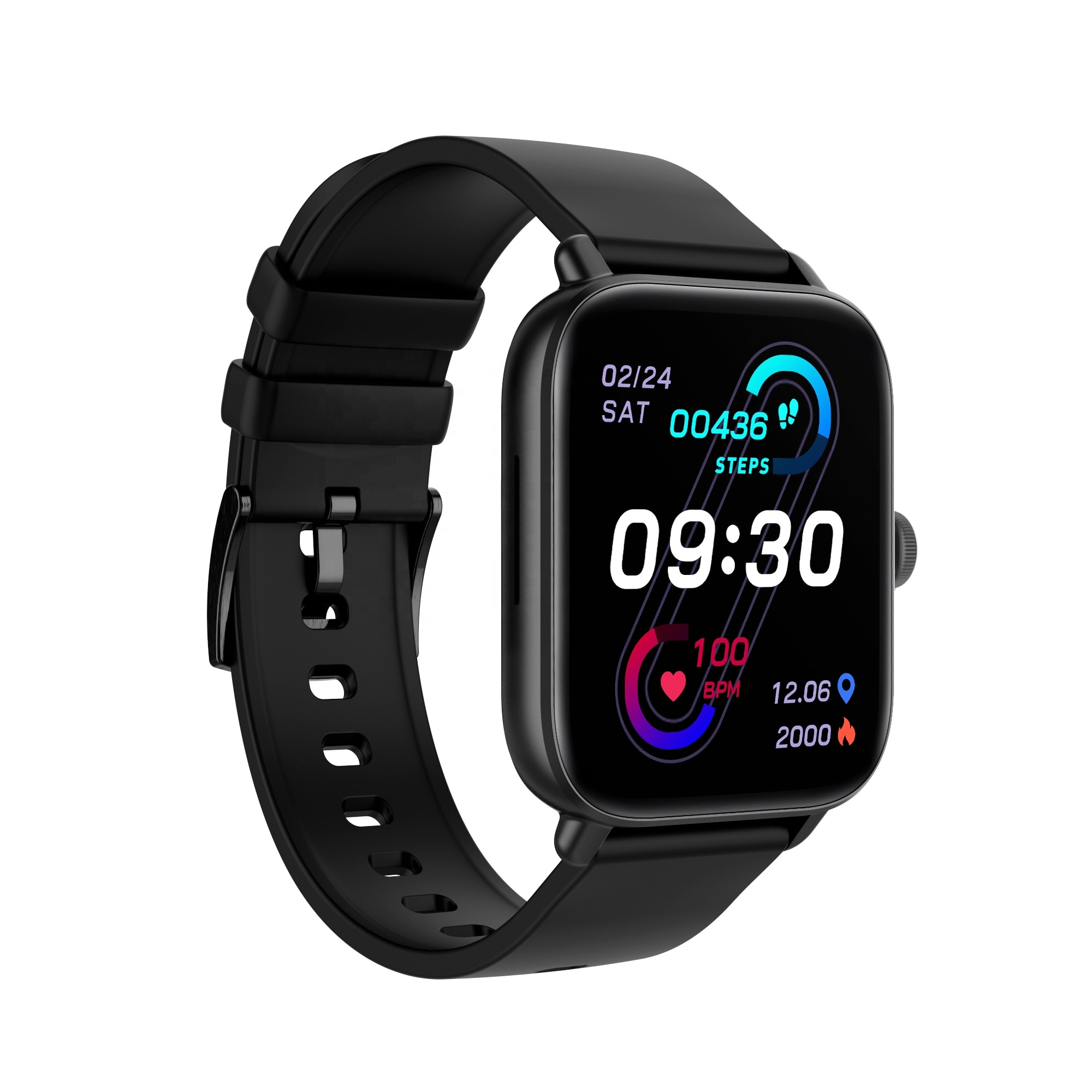 Smartwatch ViBE™ YMAX PRO, Bluetooth HD Hívás, Borderless 2.5D Vision ...
