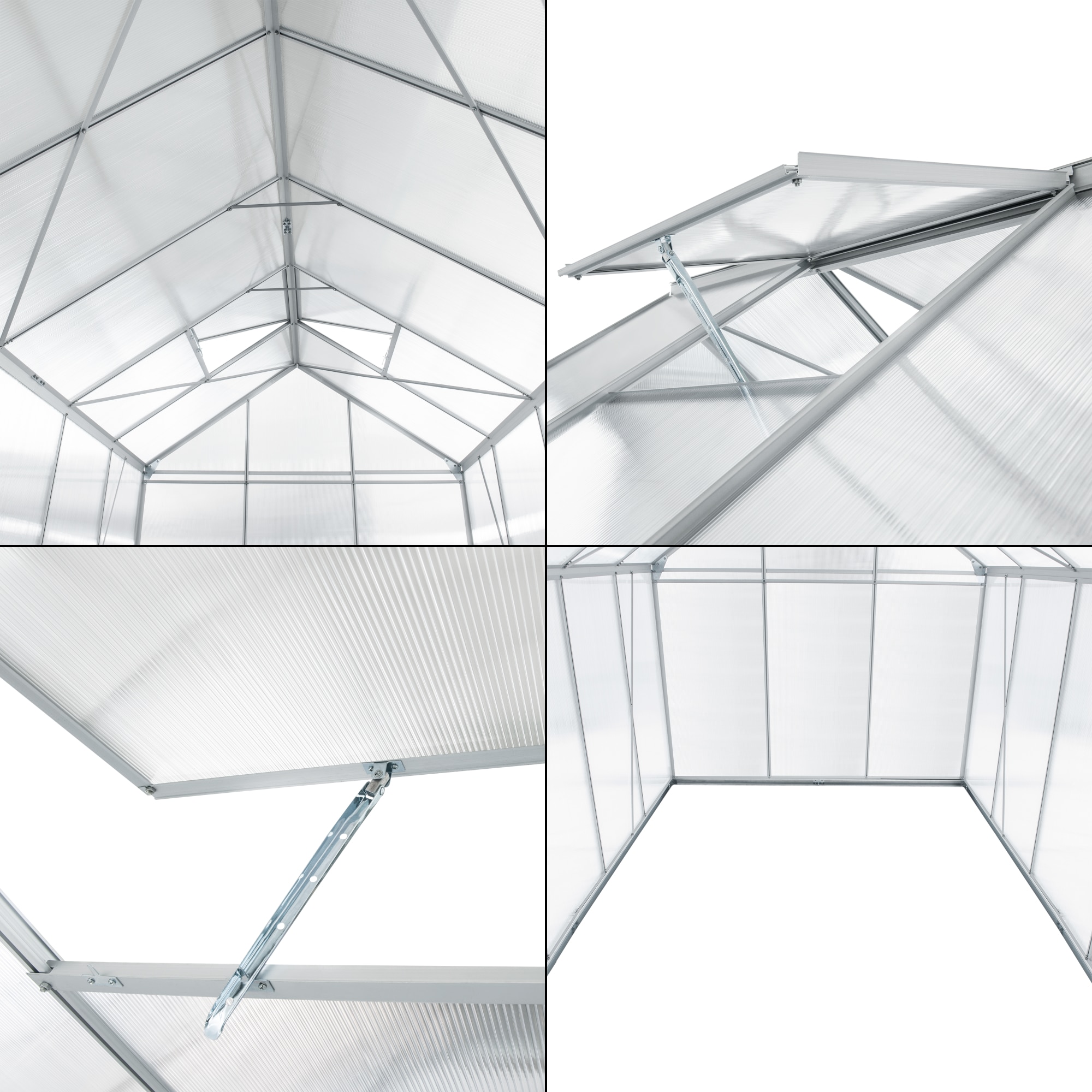 Sera gradina, en.casa, Oisterwijk, 310 x 190 x 195 cm, aluminiu ...