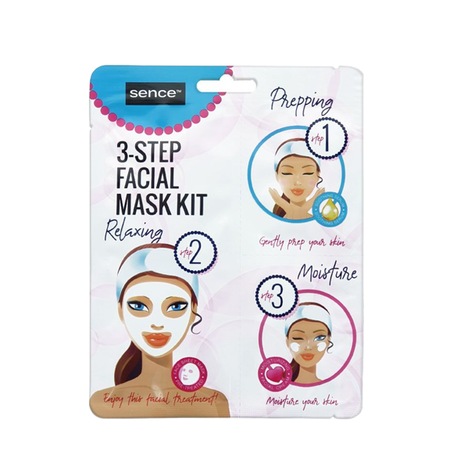 Маска за лице 3в1 2мл, 2м, Sence Beauty, 23мл - eMAG.bg