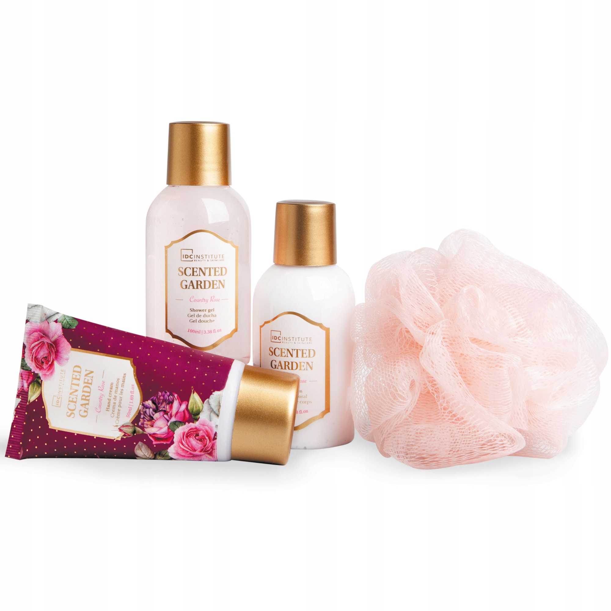 Set de ingrijire IDC Institute, Scented Garden, Gel de dus 100 ml ...