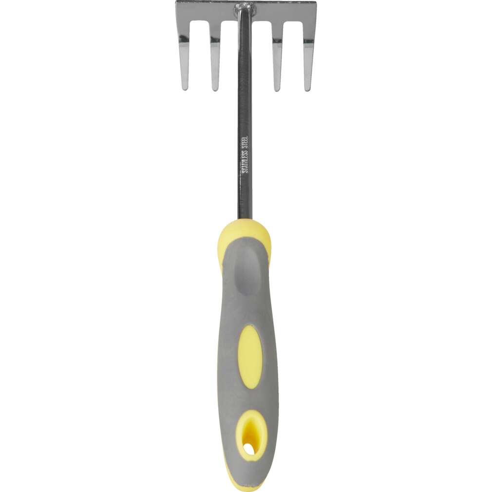 Grebla de mana pentru gradina, 5 dinti, din otel, 32,5 cm - eMAG.ro