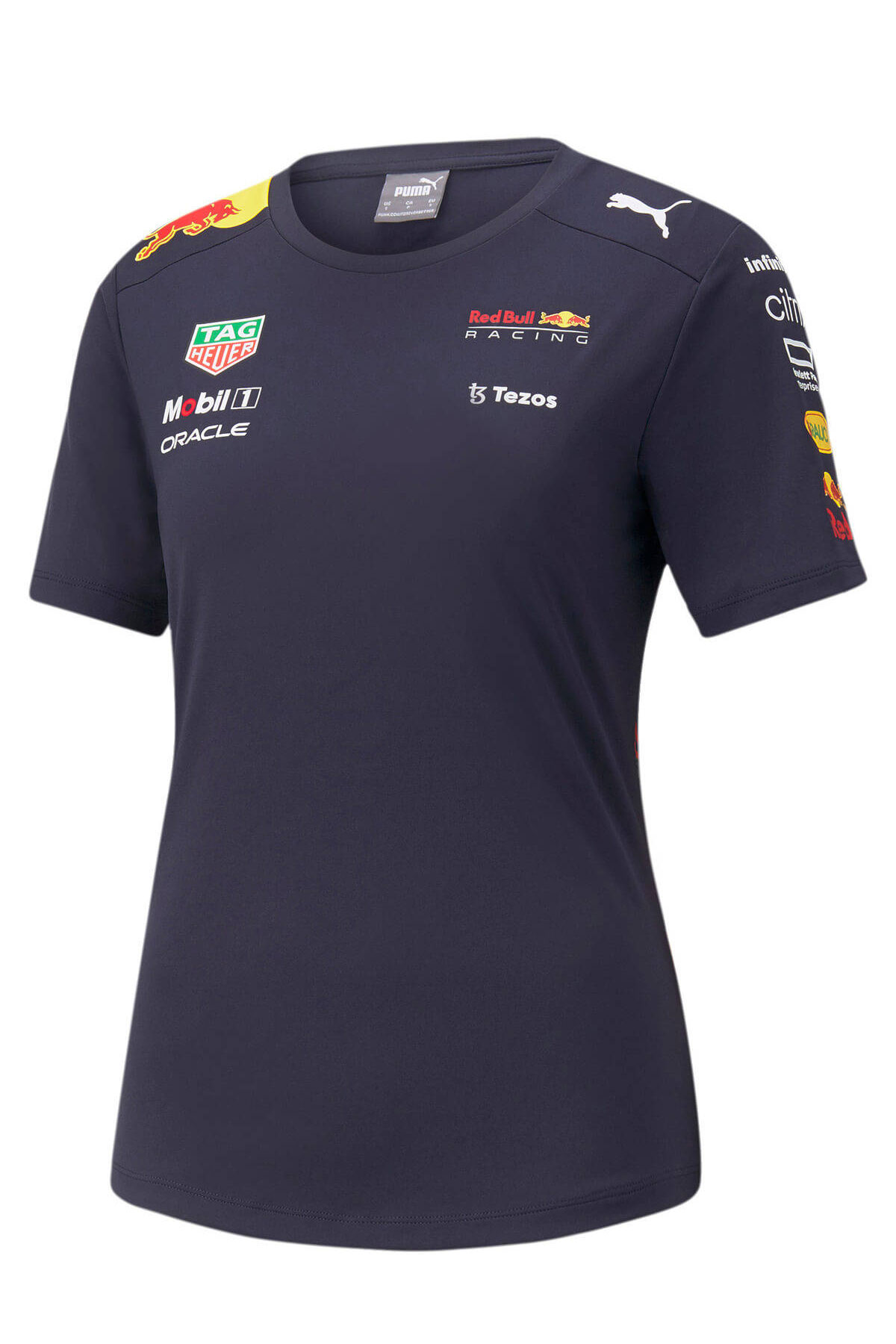 Tricou de dama Red Bull Racing F1 2022, Poliester, Bleumarin, L - eMAG.ro