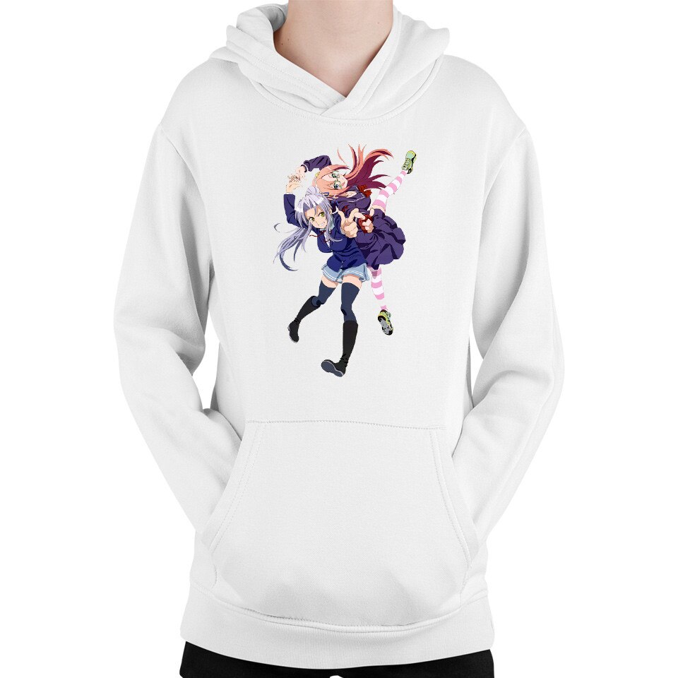 Детски суичър Triage X Oriha Seifuku Mikoto Anime Monster, Бял, Размер ...