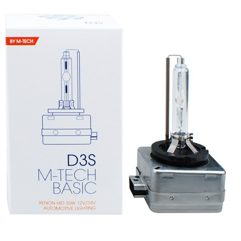 Bec auto Basic, M-Tech, D3S, 35 W, 8000 K, Transparent - eMAG.ro
