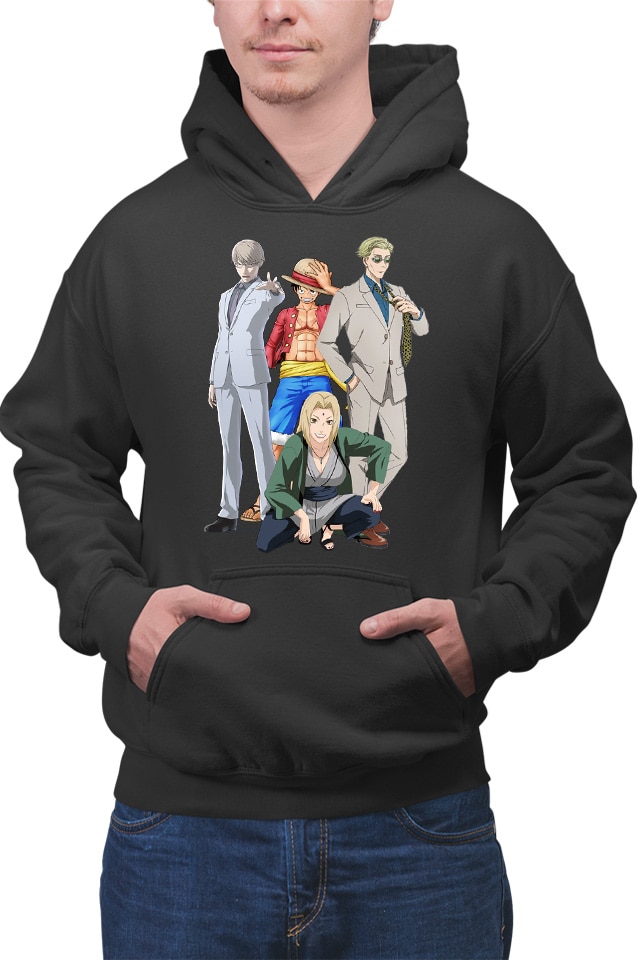 Hanorac barbati Ajin Tosaki Naruto One Piece Luffy Jujutsu Kaisen ...