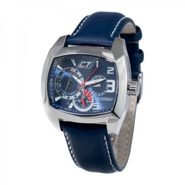 Chronotech bőrszíjas prémium chronograph cseppálló férfi óra (40 MM), 3 ...