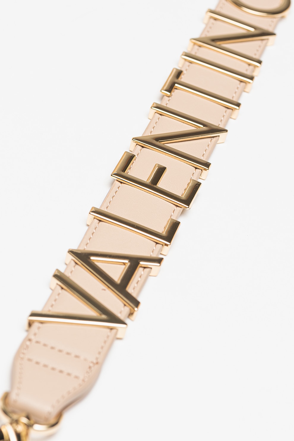 Valentino Bags, Geanta de piele ecologica cu bareta de umar si aspect ...