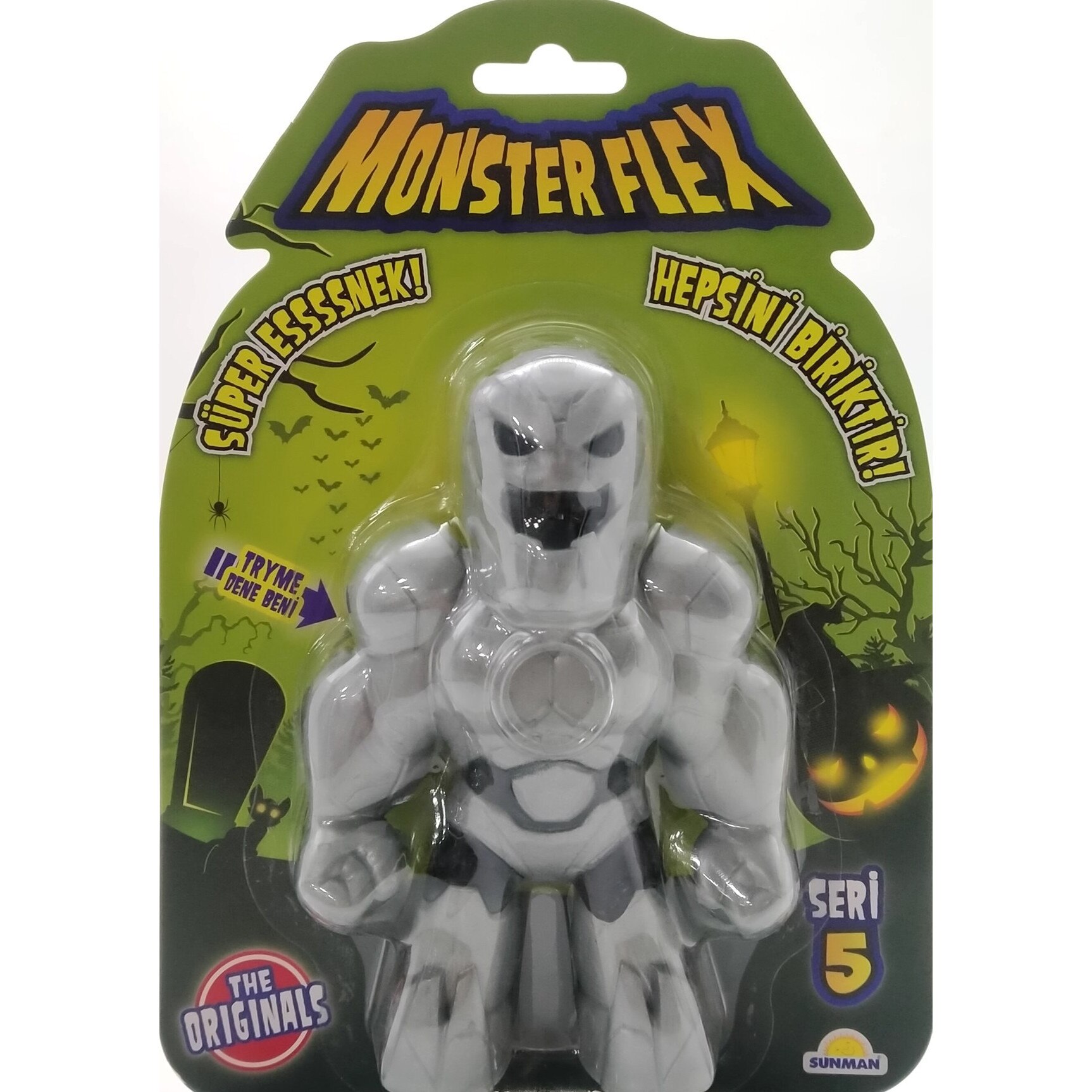 Figurina elastica Monster Flex, Robot, Seria 5 - eMAG.ro