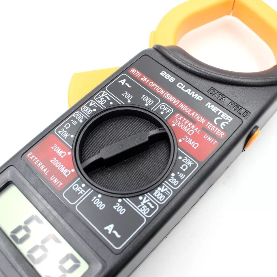 Clampmetru / Multimetru digital SYNO, amperaj, rezistenta, voltaj ...