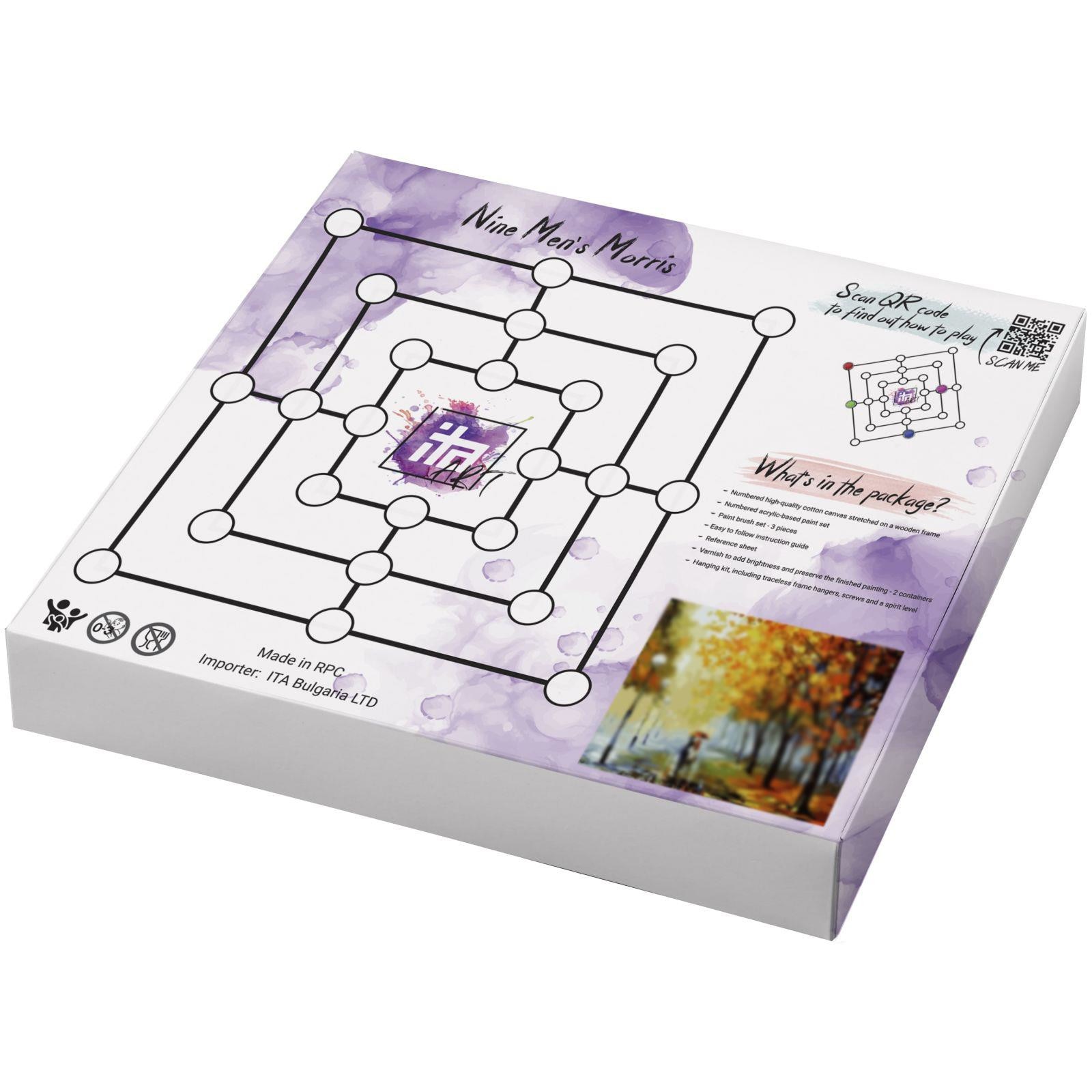 Set pictura cu numere ITA ART, 40x50cm, Multicolor - eMAG.ro