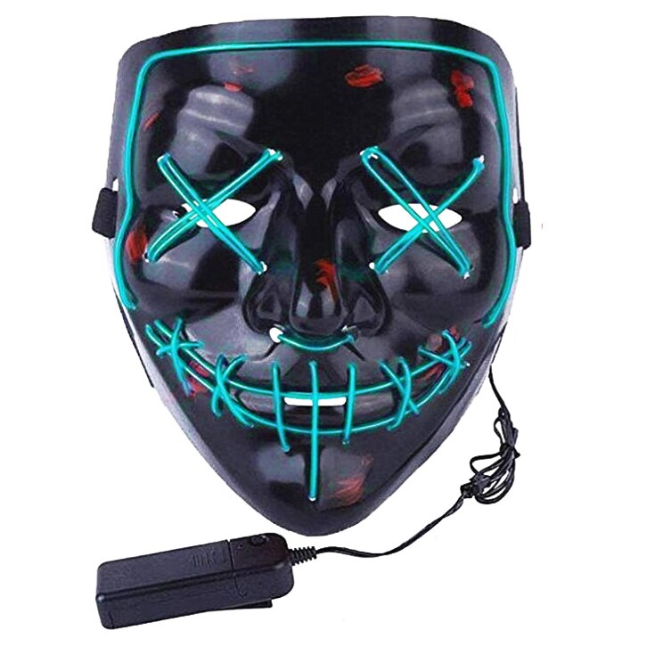 Masca LED Carnaval, Festival, Cosplay, Halloween cu 3 Moduri de ...