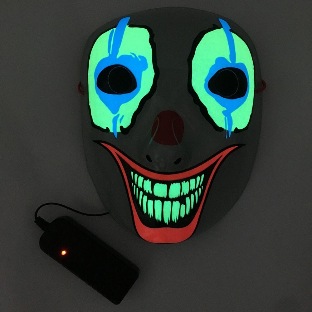 Masca LED Carnaval, Festival, Cosplay, Halloween cu 3 Moduri de ...