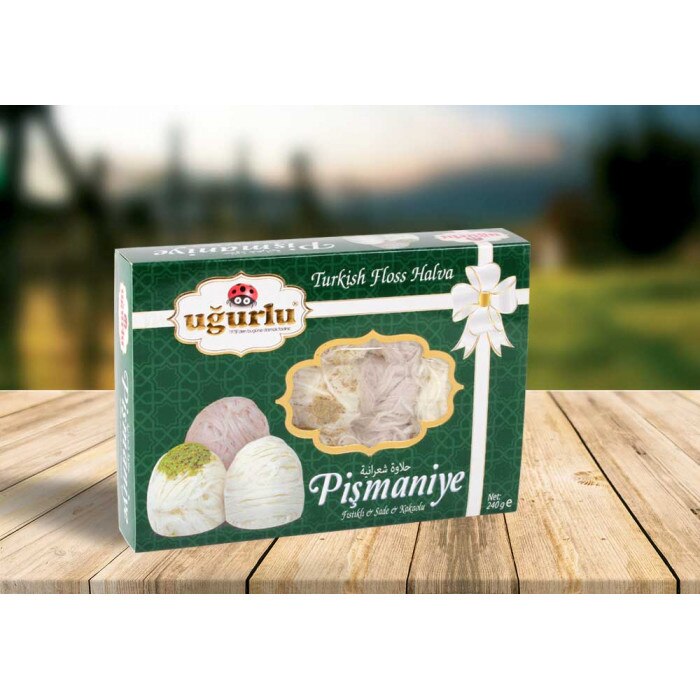 Vata de halva turceasca, mixt arome, 240 g, Ugurlu - eMAG.ro