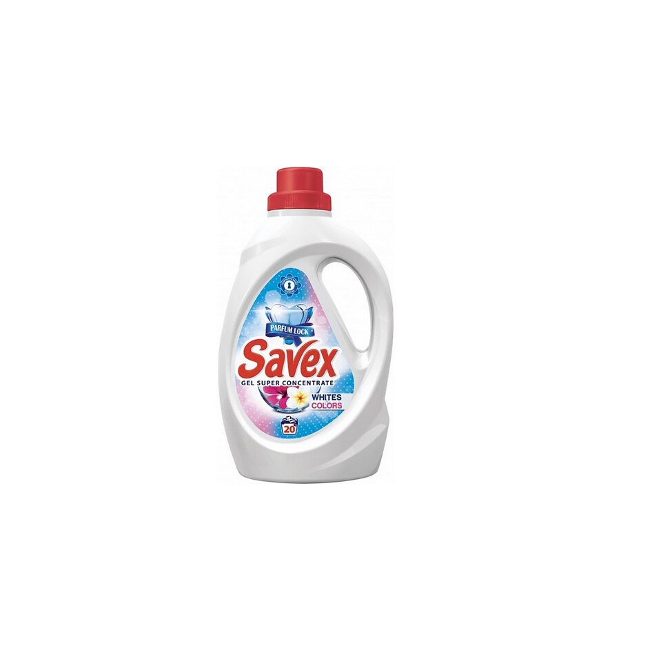 Detergent lichid automat Savex Whites & Colors, 20 Spalari, 1,1L - eMAG.ro