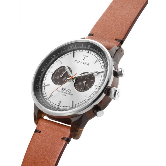 Ceas barbati, Triwa Nevil Havana Orange - eMAG.ro