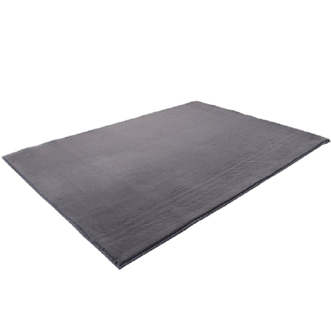 Covor Rabbit, 140x200 cm, Poliester, Gri deschis, 1500g/m^2 - eMAG.ro