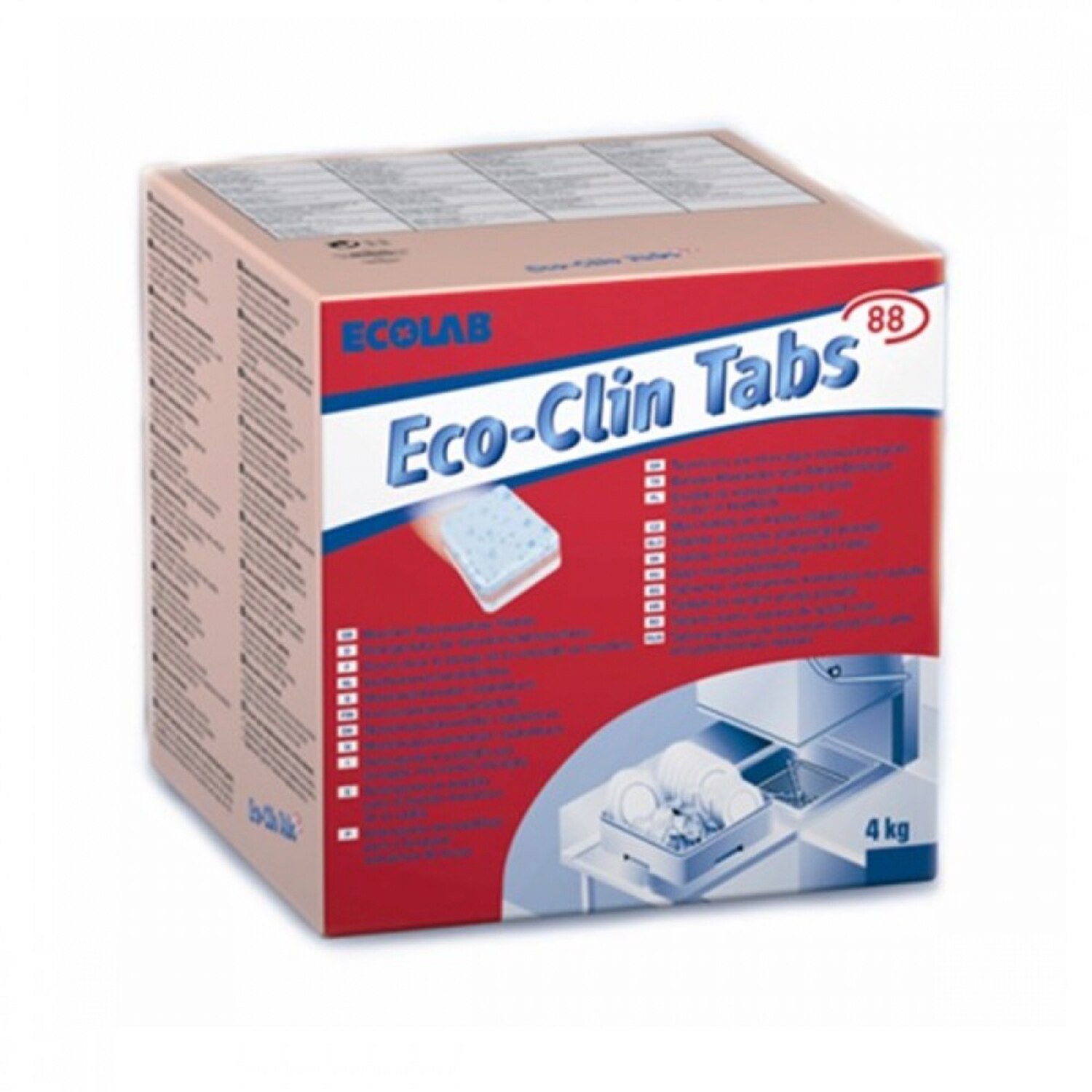 Detergent tablete pentru masina de spalat vase, Ecolab Ecoclin Tabs 88 ...