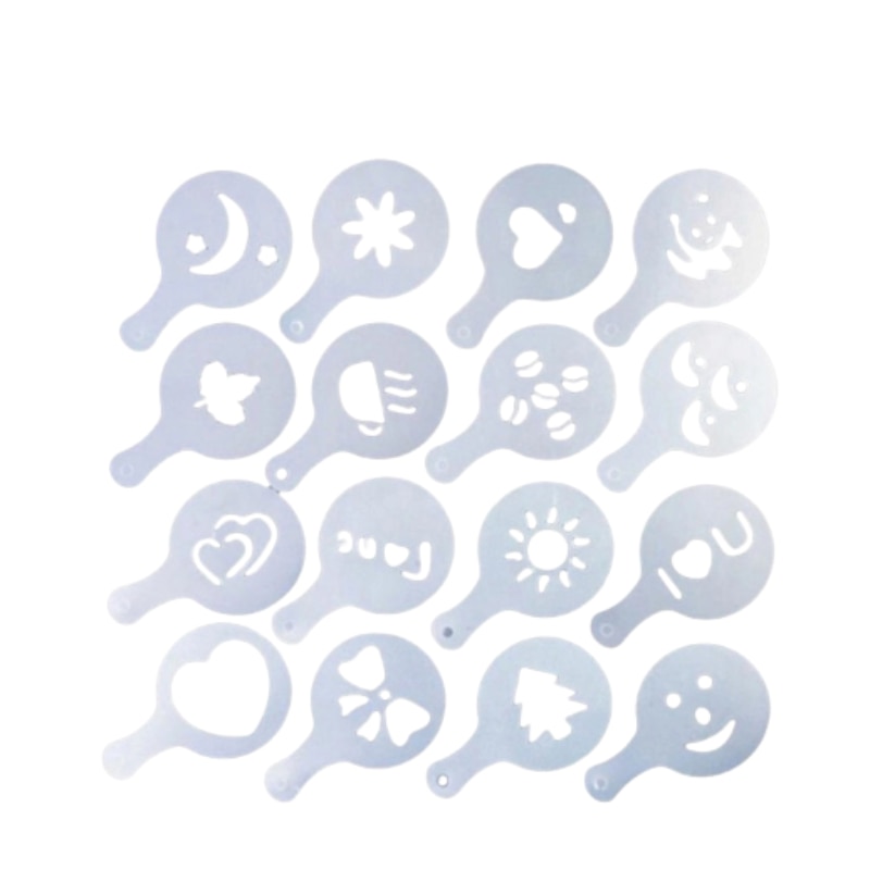 Set sabloane pentru ornare, 16 buc - eMAG.ro