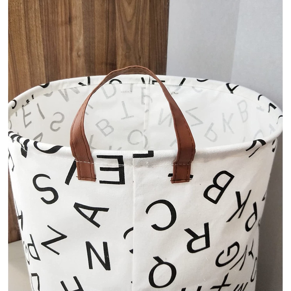 Cos Pliabil Pentru Jucarii, rufe, bumbac canvas, impermeabila, bumbac ...