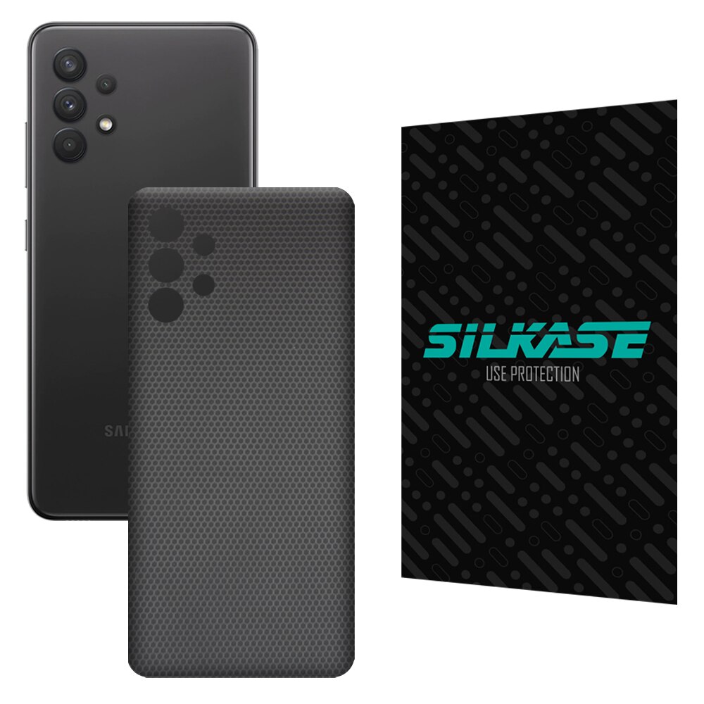 Folie skin SILKASE pentru Samsung A32, matrix, protectie spate telefon ...