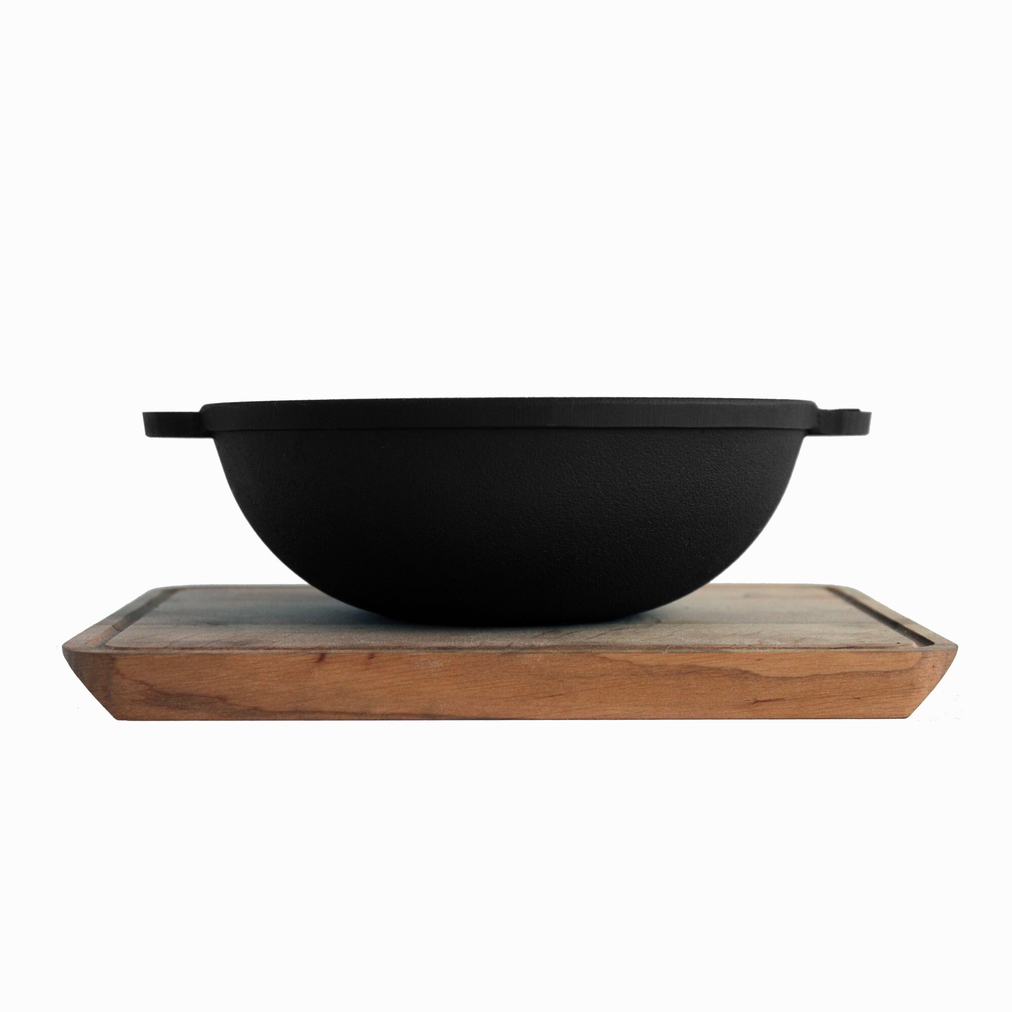 Tigaie WOK din fonta cu suport 180 x 63 mm - eMAG.ro