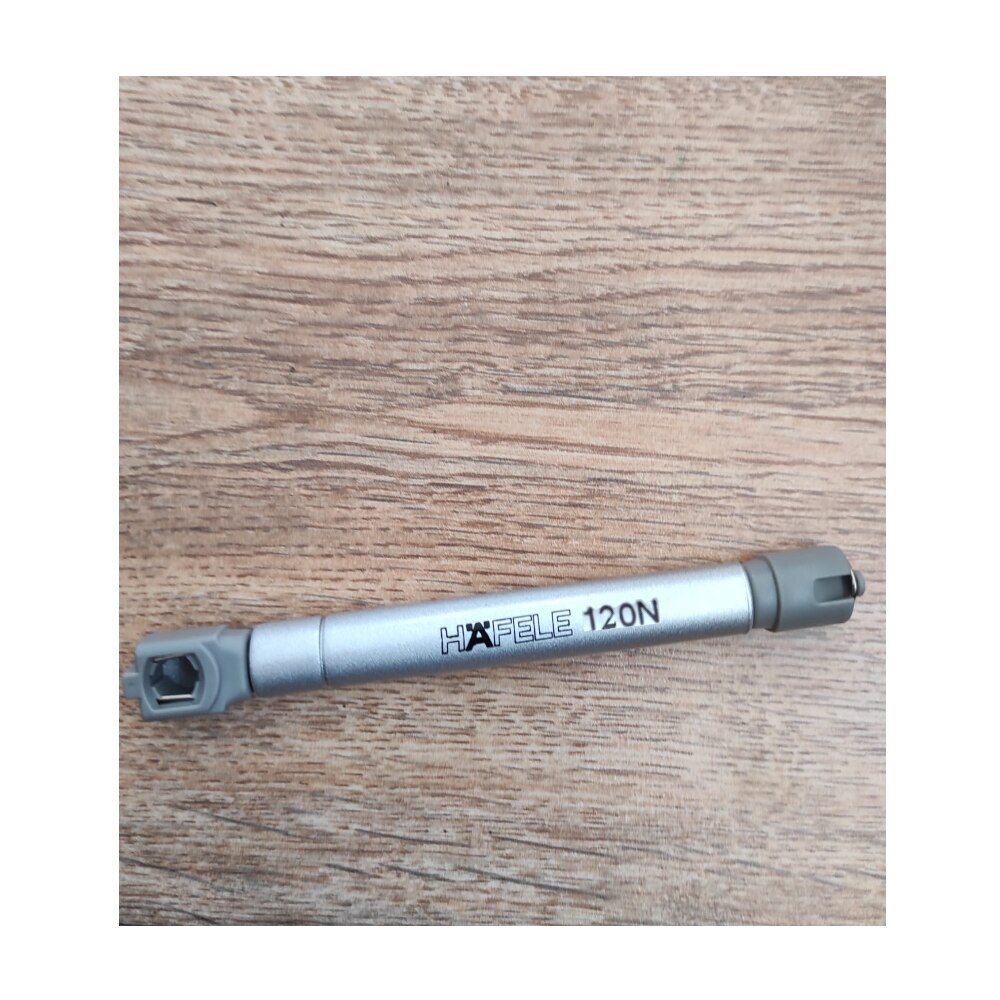 Piston cu gaz, Hafele, Gri, 120 N, telescop cu inchidere amortizata ...