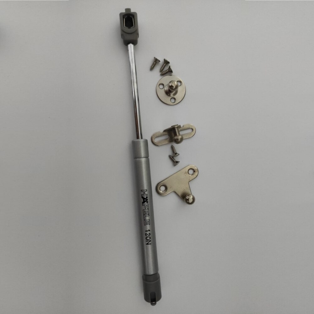 Piston cu gaz, Hafele, Gri, 120 N, telescop cu inchidere amortizata ...