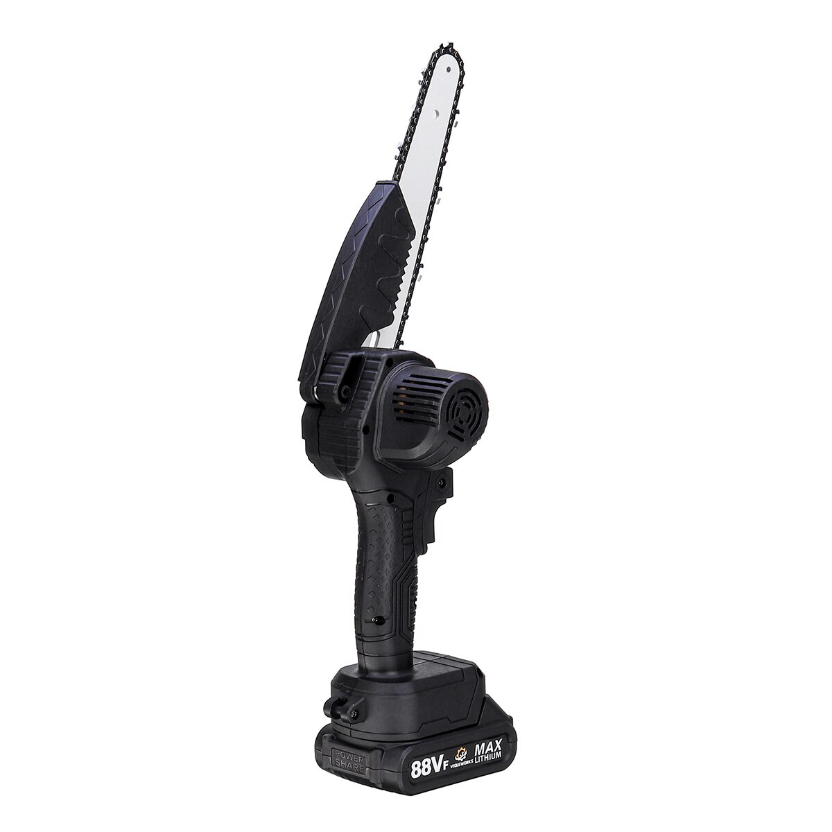 Ferastrau electric cu lant fara fir, VIOLEWORKS, 1 baterie, 8 inchi ...