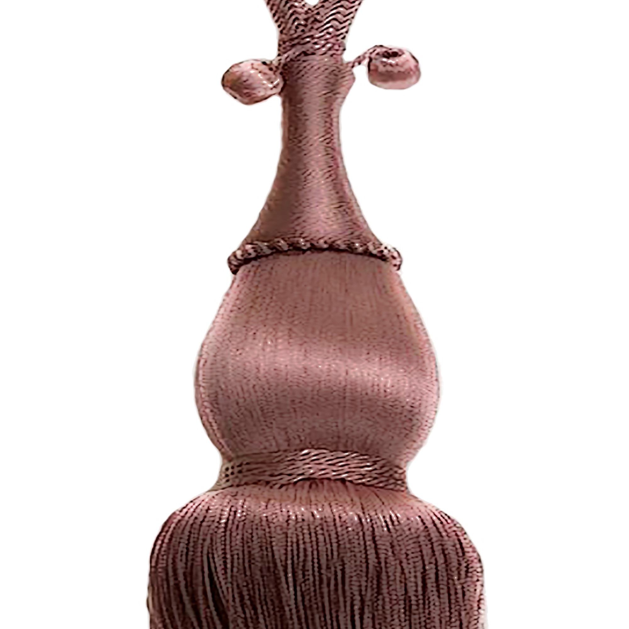 Set doi canafi roz, ciucuri draperie - CAN1 - eMAG.ro