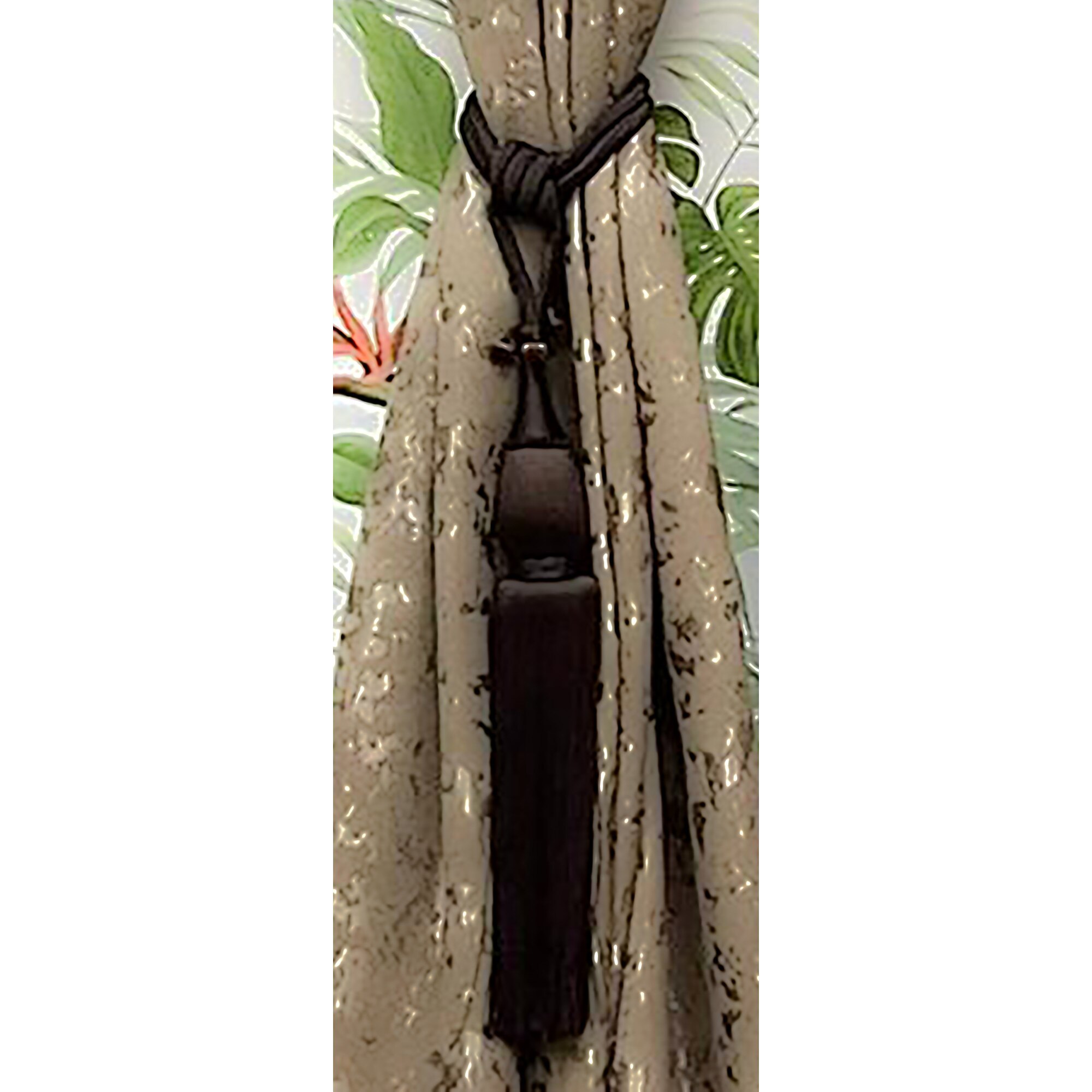 Set doi canafi wenge, ciucuri draperie - CAN3 - eMAG.ro