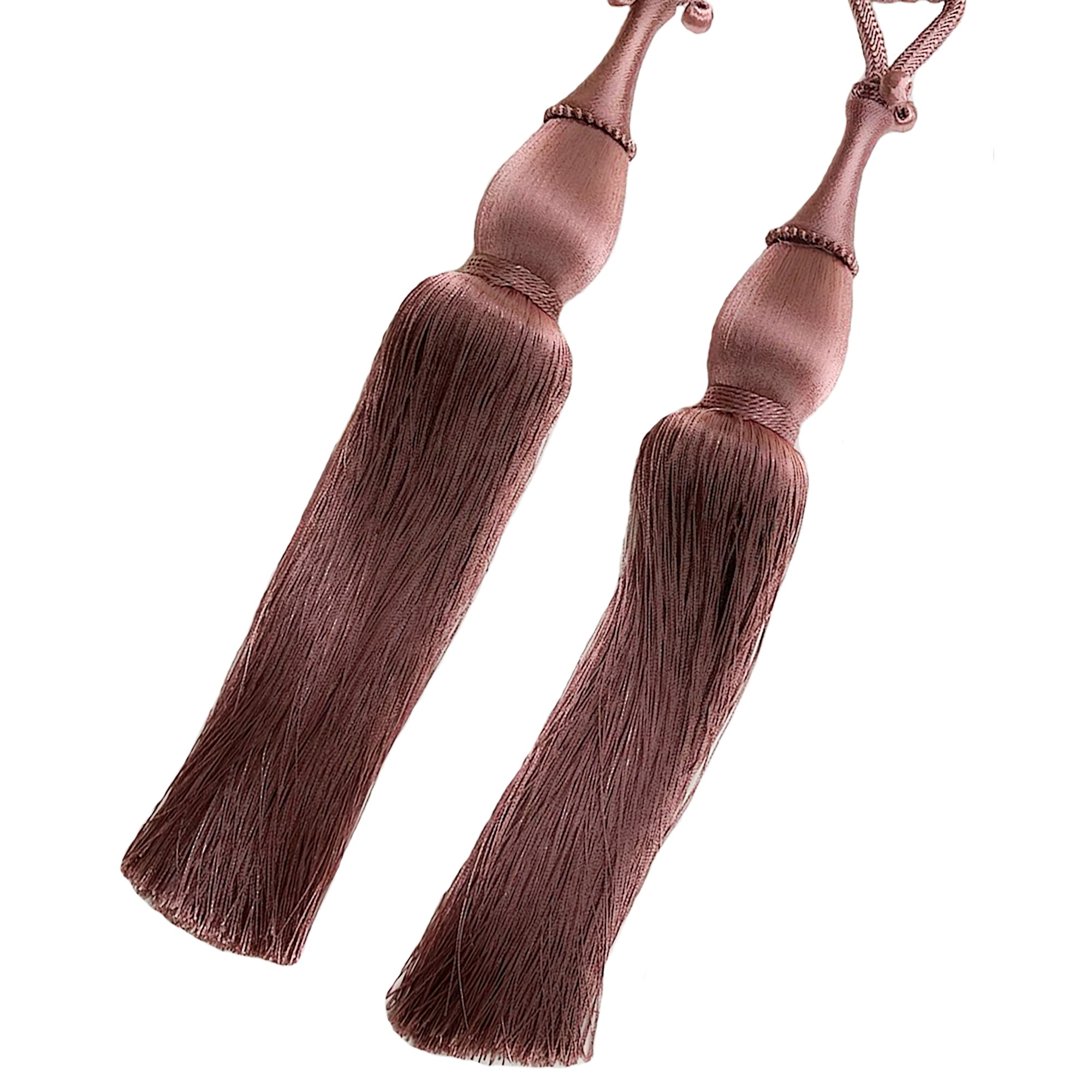 Set doi canafi roz, ciucuri draperie - CAN1 - eMAG.ro