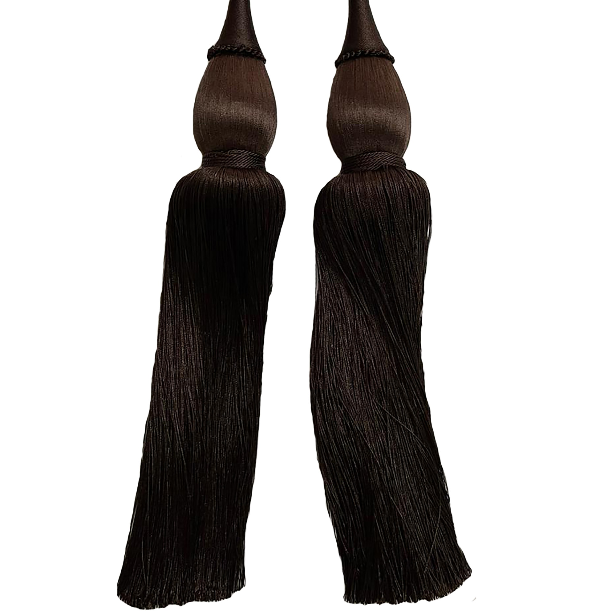 Set doi canafi wenge, ciucuri draperie - CAN3 - eMAG.ro