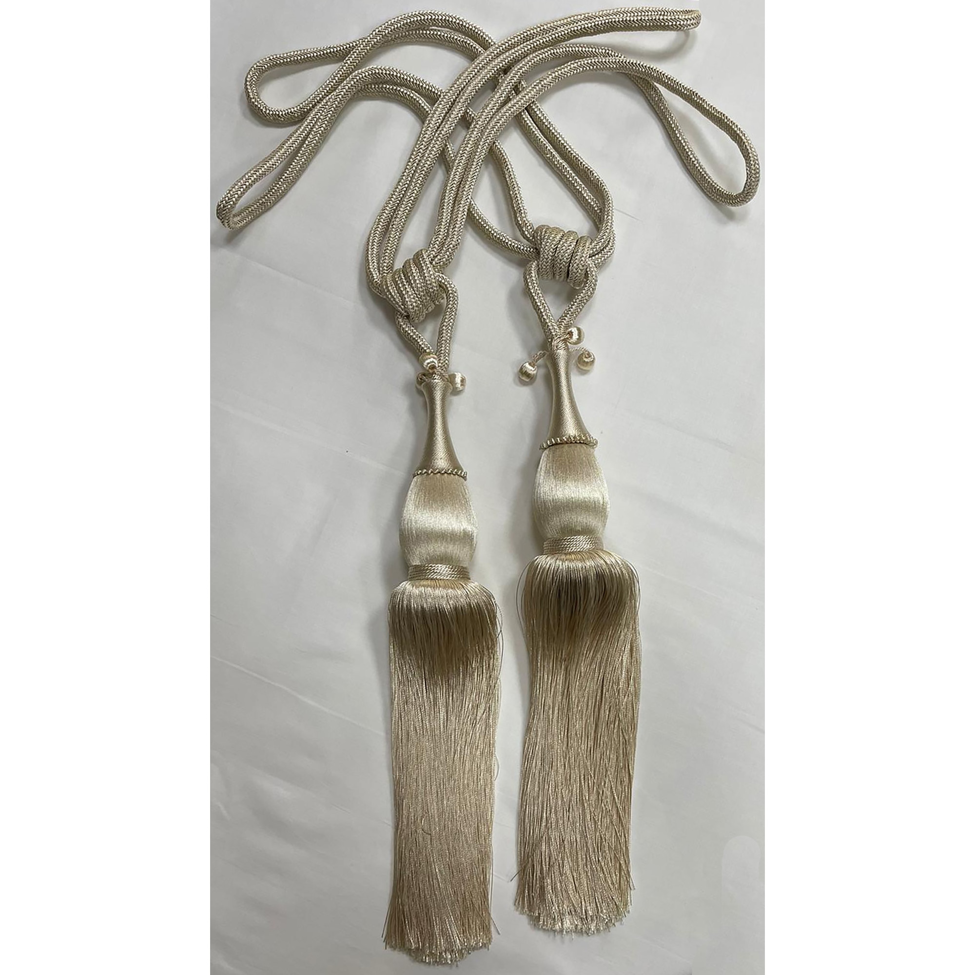 Set doi canafi crem, ciucuri draperie - CAN5 - eMAG.ro