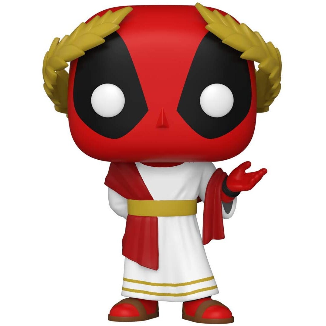 Figurina - Marvel - Deadpool - Roman Senator Deadpool, Rosu, 9.5 cm ...