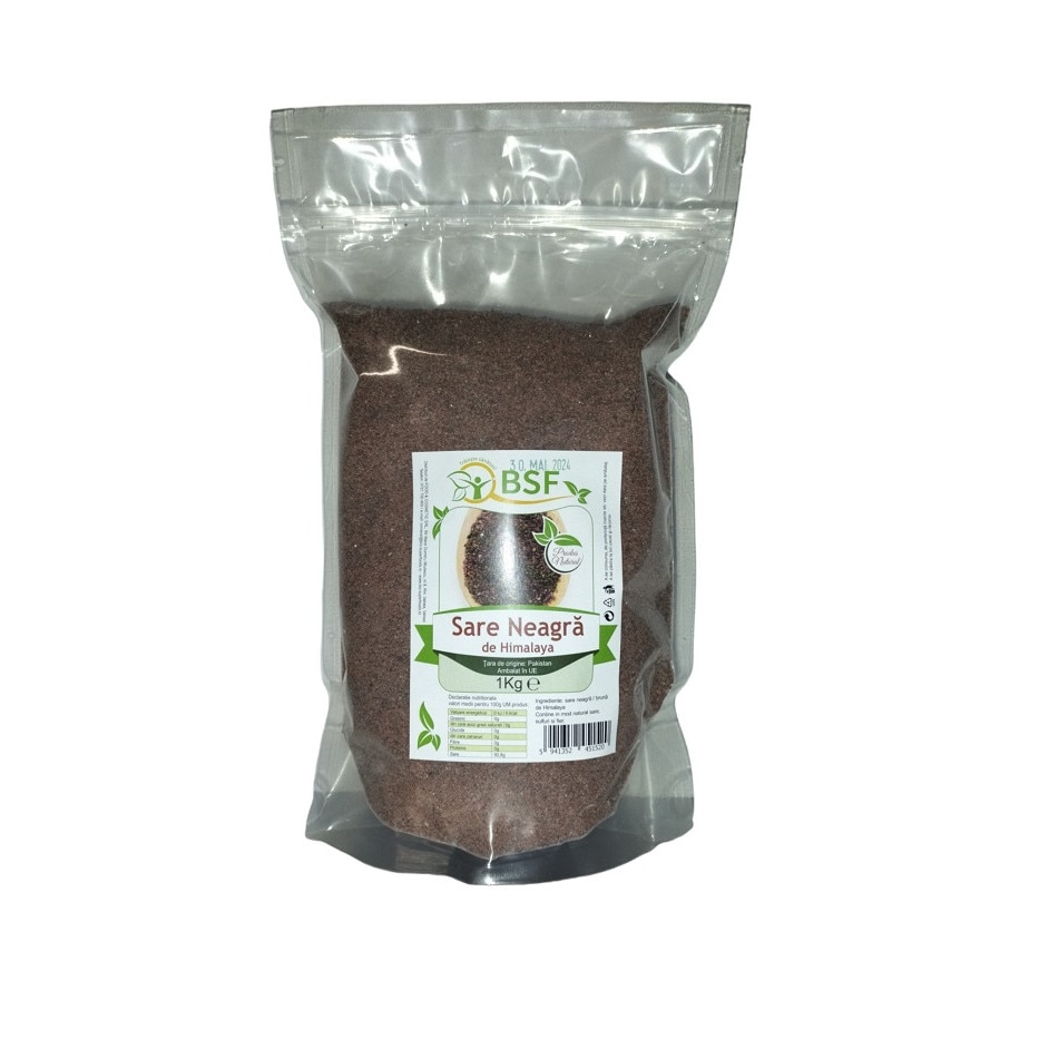 Sare neagra de Himalaya 1kg - eMAG.ro