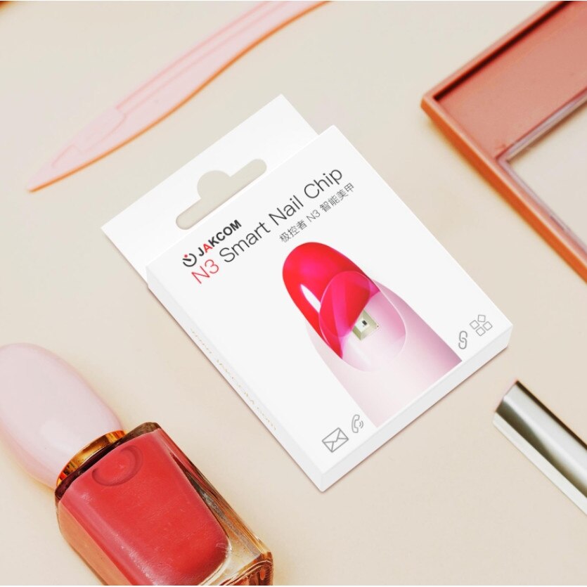 Dispozitiv smart NFC pentru unghii, GMO, N3 Smart Nail Chip - eMAG.ro